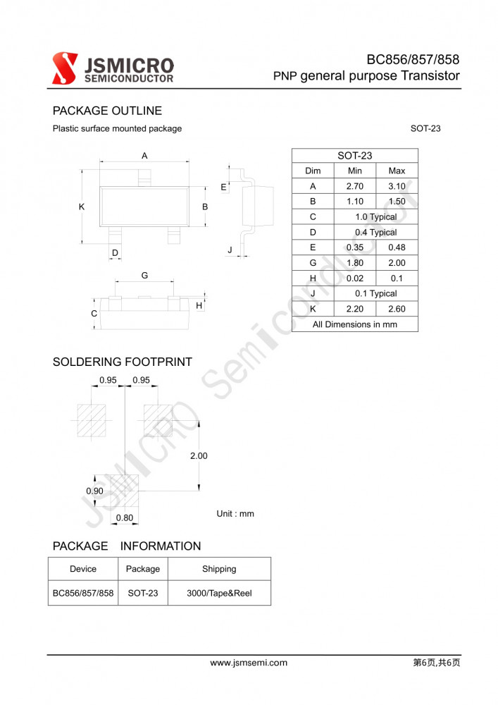 BC857-JSM datasheet page 6