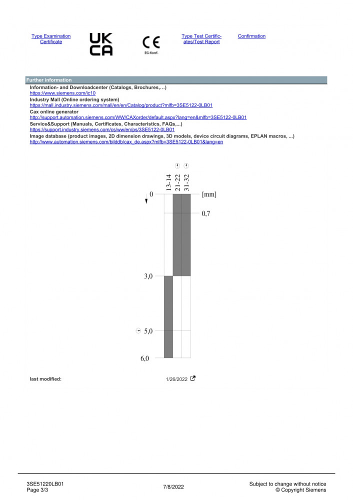 3SE51220LB01 datasheet page 3
