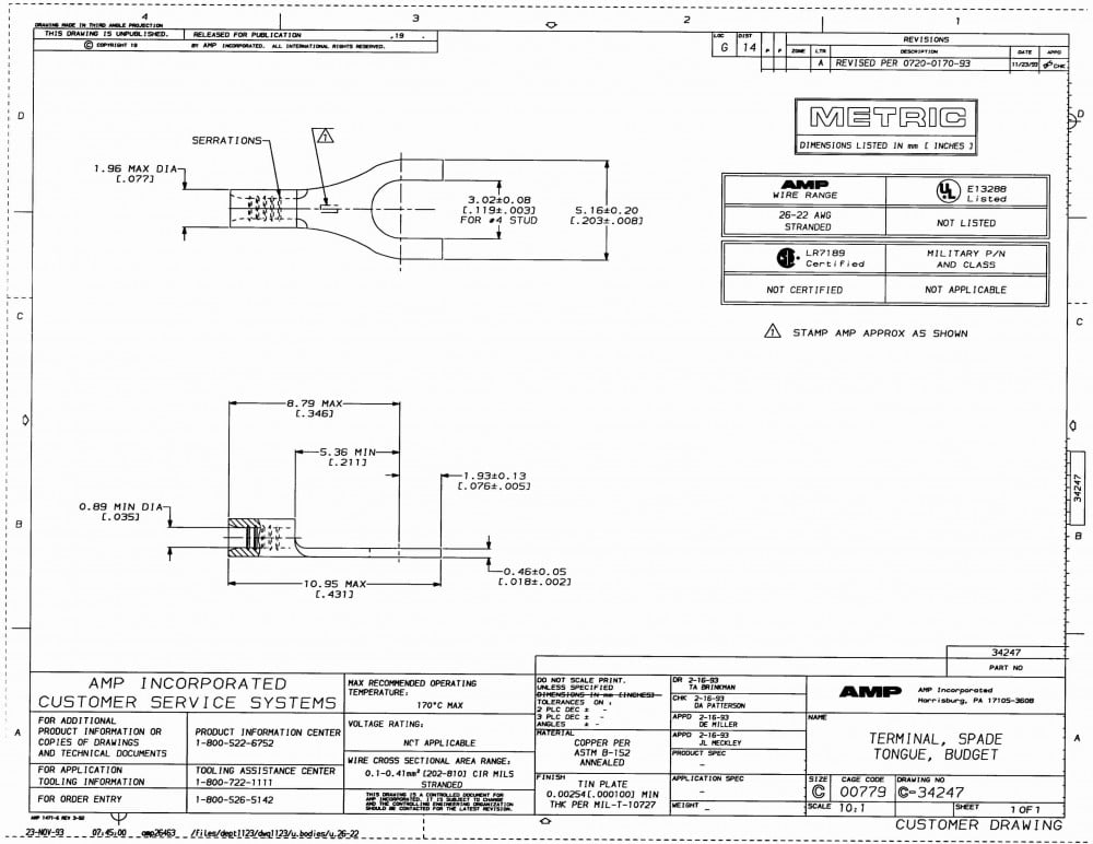 TE Connectivity 34247 drawing document preview