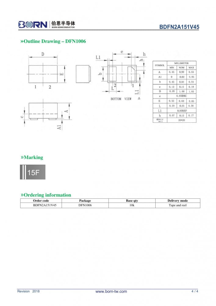 BDFN2A151V45 datasheet page 4