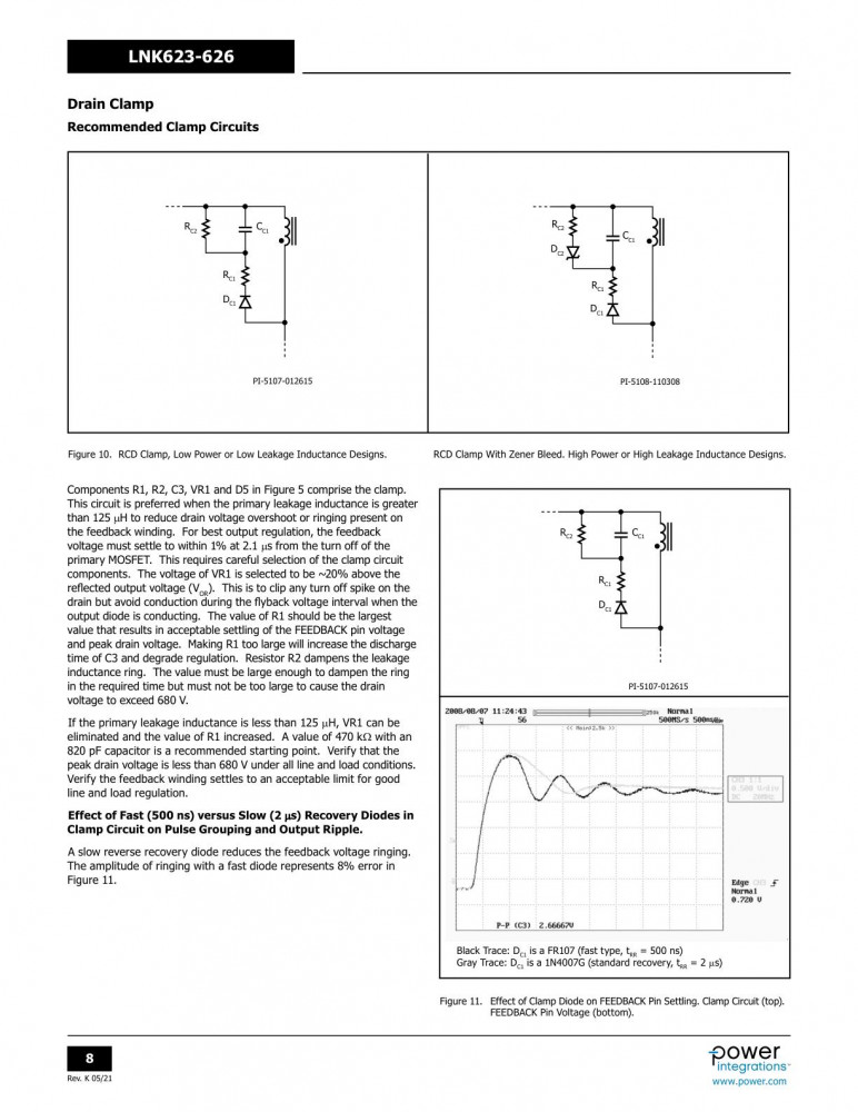 LNK624PG technical document page 8