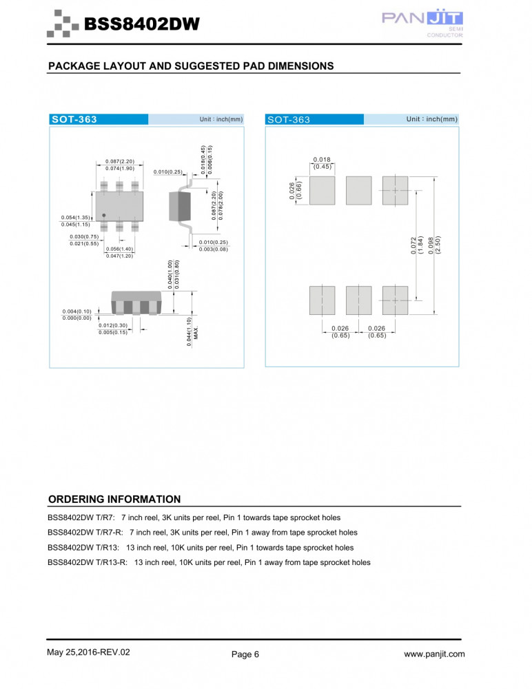 BSS8402DW datasheet page 6