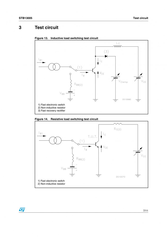 STB13005-1 datasheet page 7