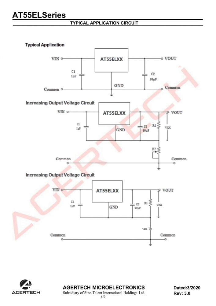AT55EL series datasheet page 8