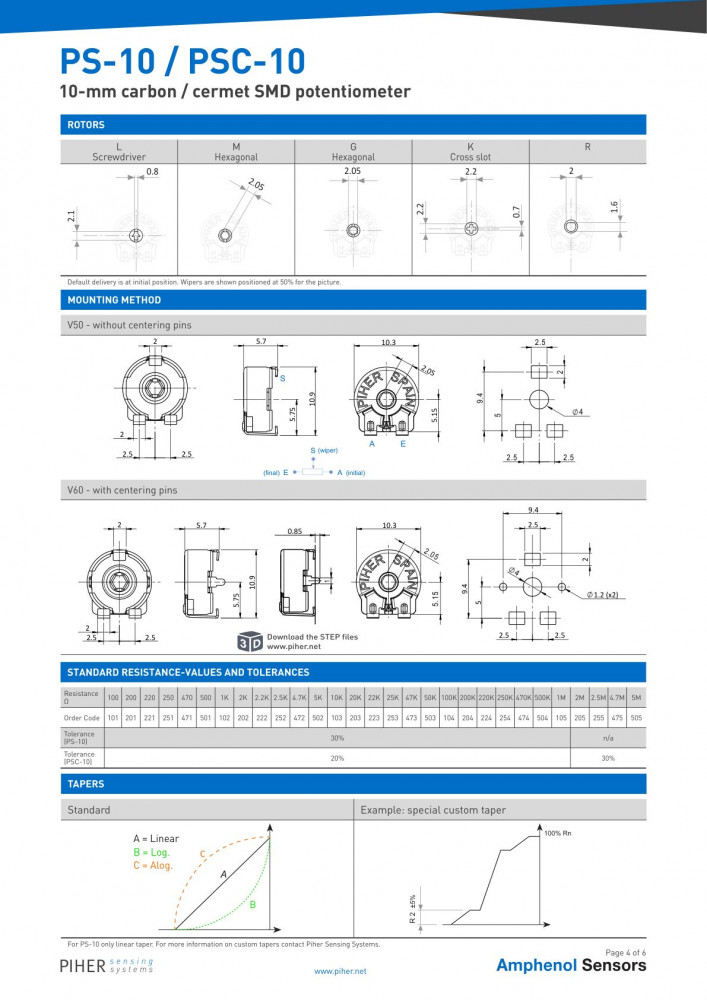 PS-10 product documentation page 4