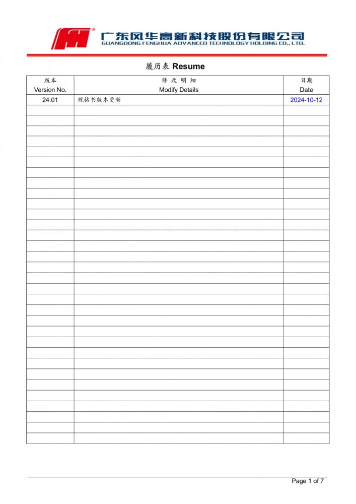 FH UU9.8-10mH approval sheet page 2