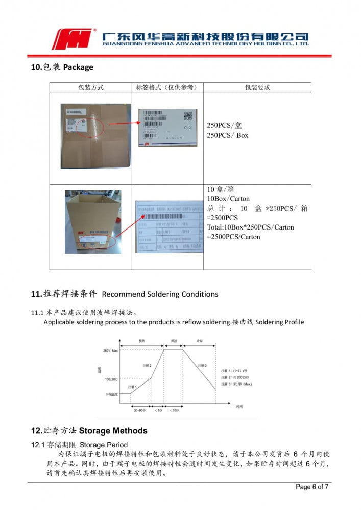 FH UU9.8-10mH approval sheet page 7