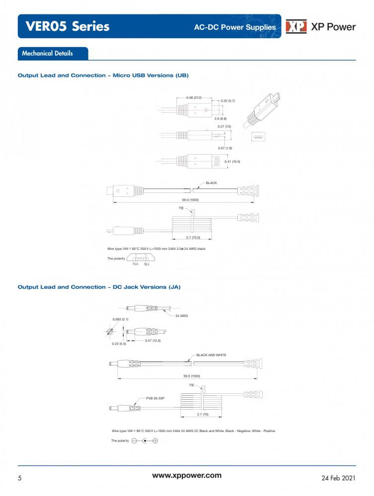 VER05 series technical document page 5