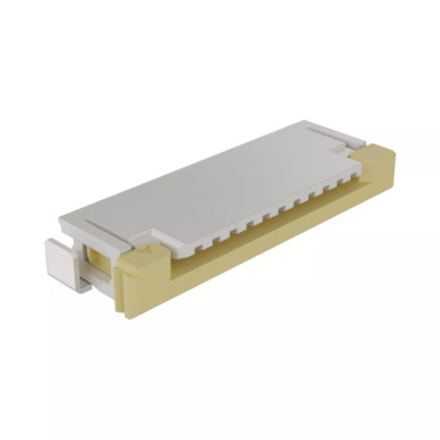 Easy-On FFC/FPC Connector, 1.00mm Pitch, Slider Series, Right-Angle, Top  Contact, 2.70mm Height, 11 Circuits, Gold Plating for sale