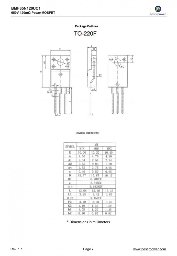 BMF65N120UC1 datasheet page 7