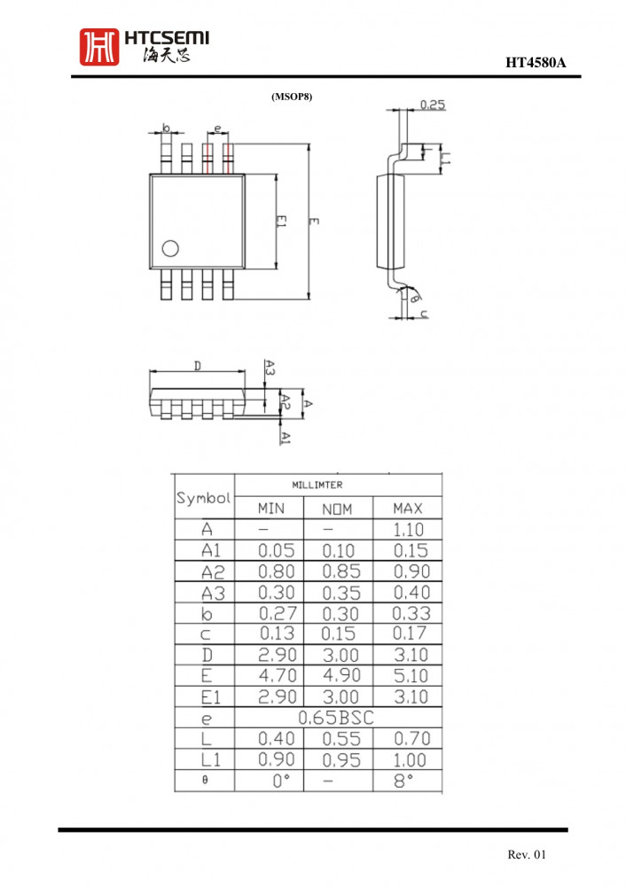 HT4560BRZ datasheet page 6