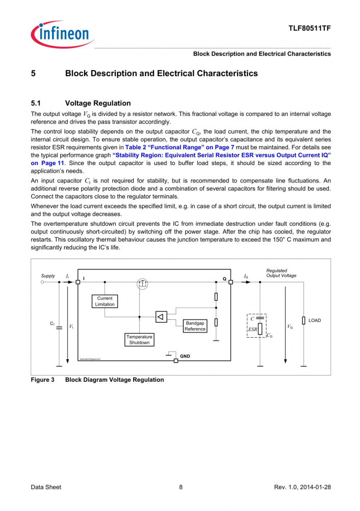 TLF80511TF datasheet page 8