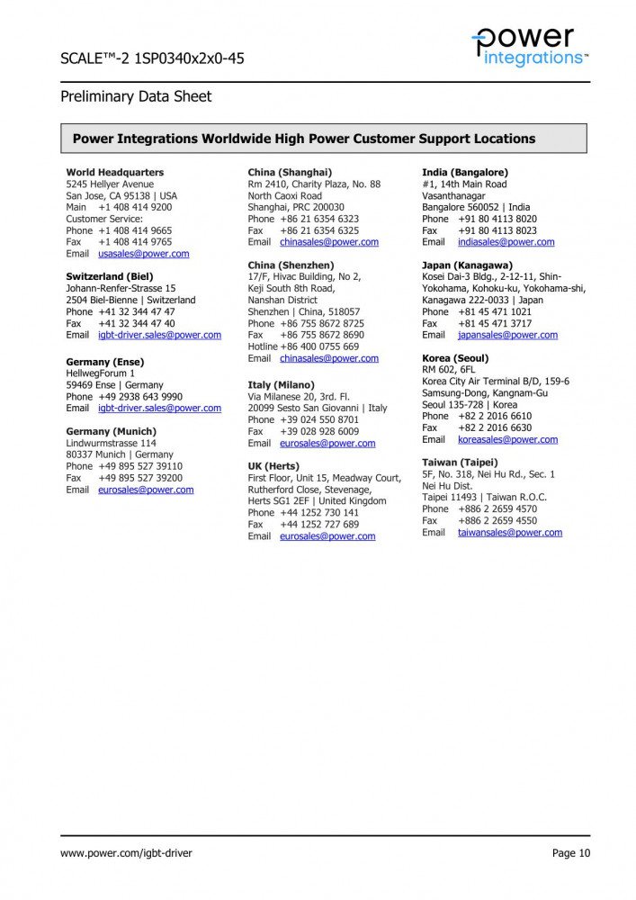 1SP0340D2S0-45 datasheet page 10