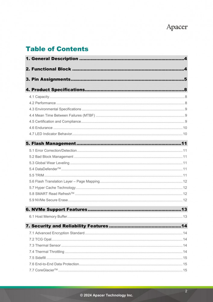 Product document page 3