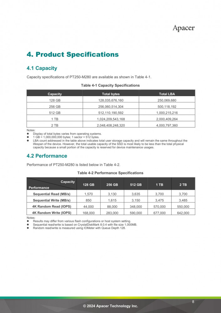 Product document page 9