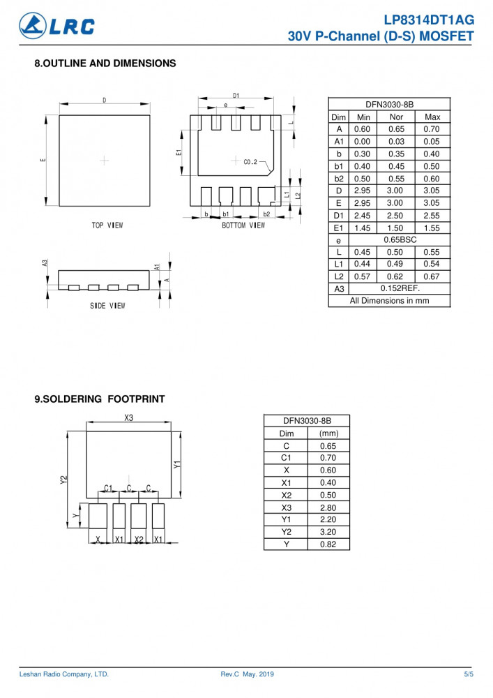 LP8314DT1AG technical document page 5
