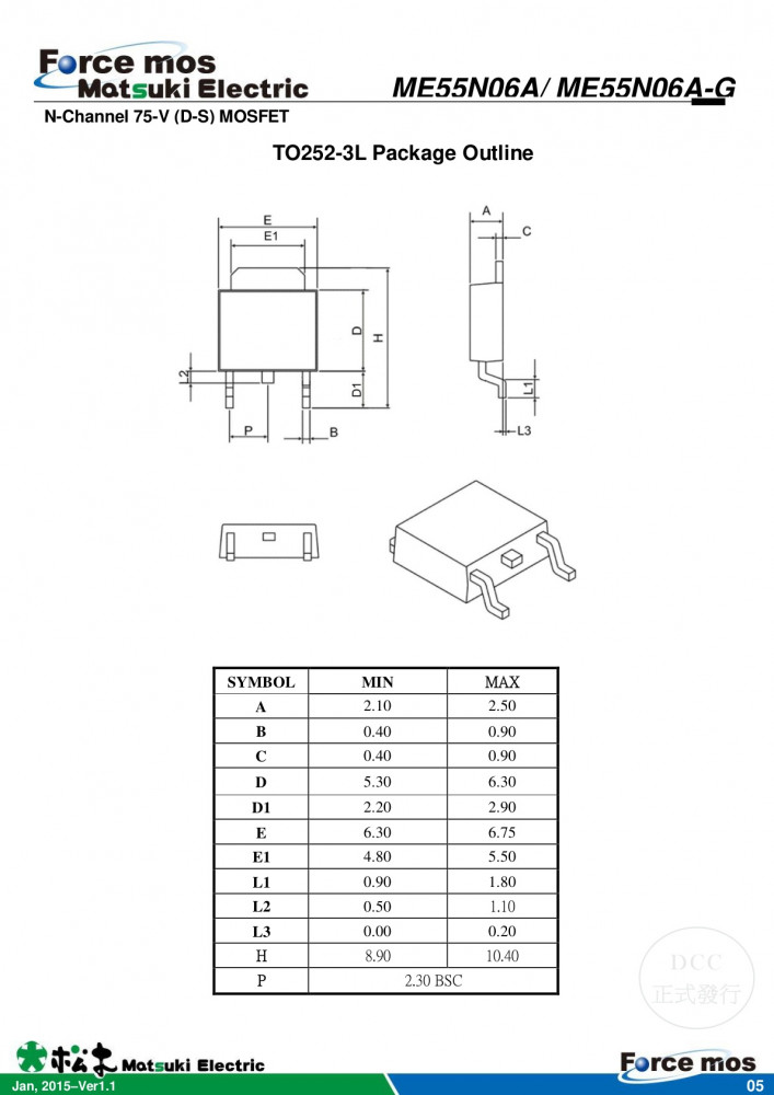 ME55N06A-G datasheet page 5