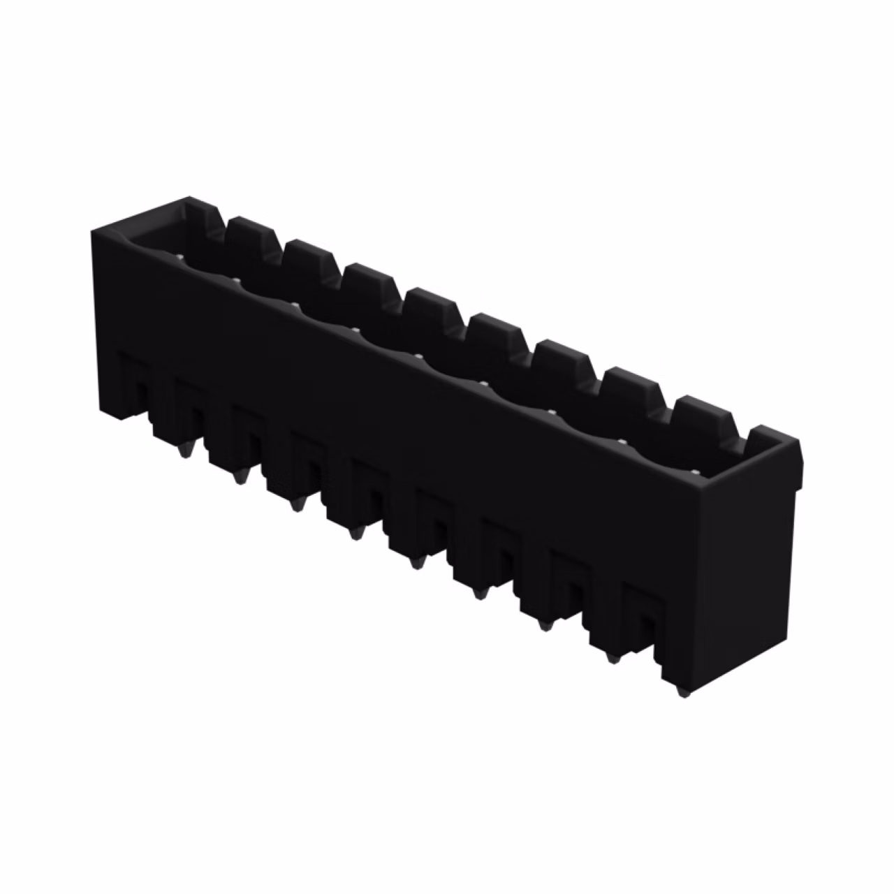 5.08mm Pitch Eurostyle Vertical PCB Header, Surface Mount Compatible, 9 Circuits for sale