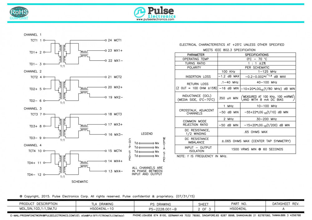 H5004ENL datasheet page 2