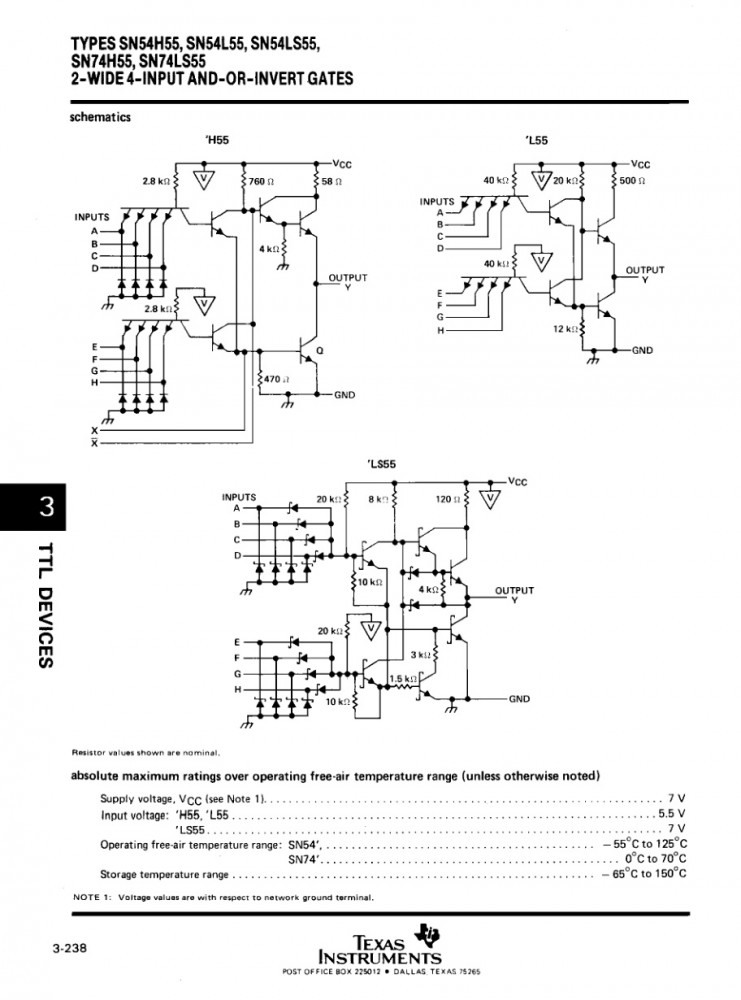 54L55W/B datasheet page 4
