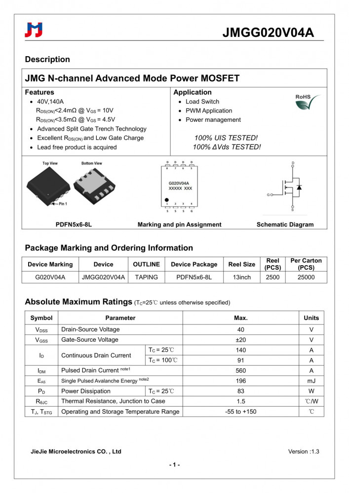 JMGG020V04A datasheet page 1