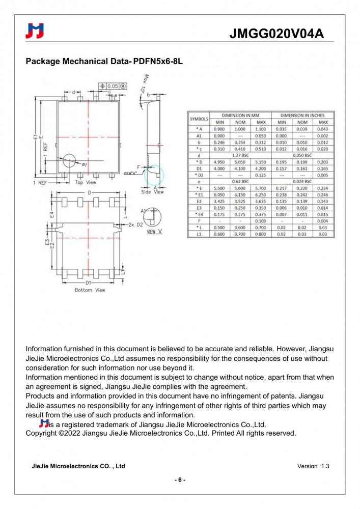 JMGG020V04A datasheet page 6