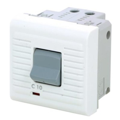 Mosaic™ - Proximity MCB - single pole - with neutral 230 V~ - 10 A - 2 mod - white for sale