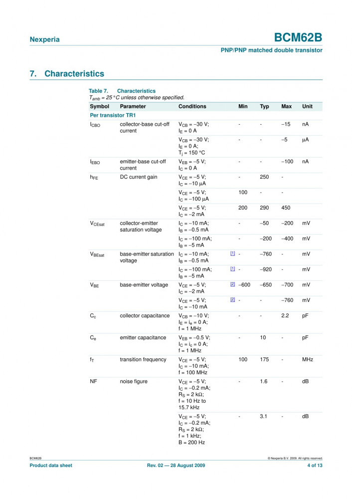 BCM62B datasheet page 4