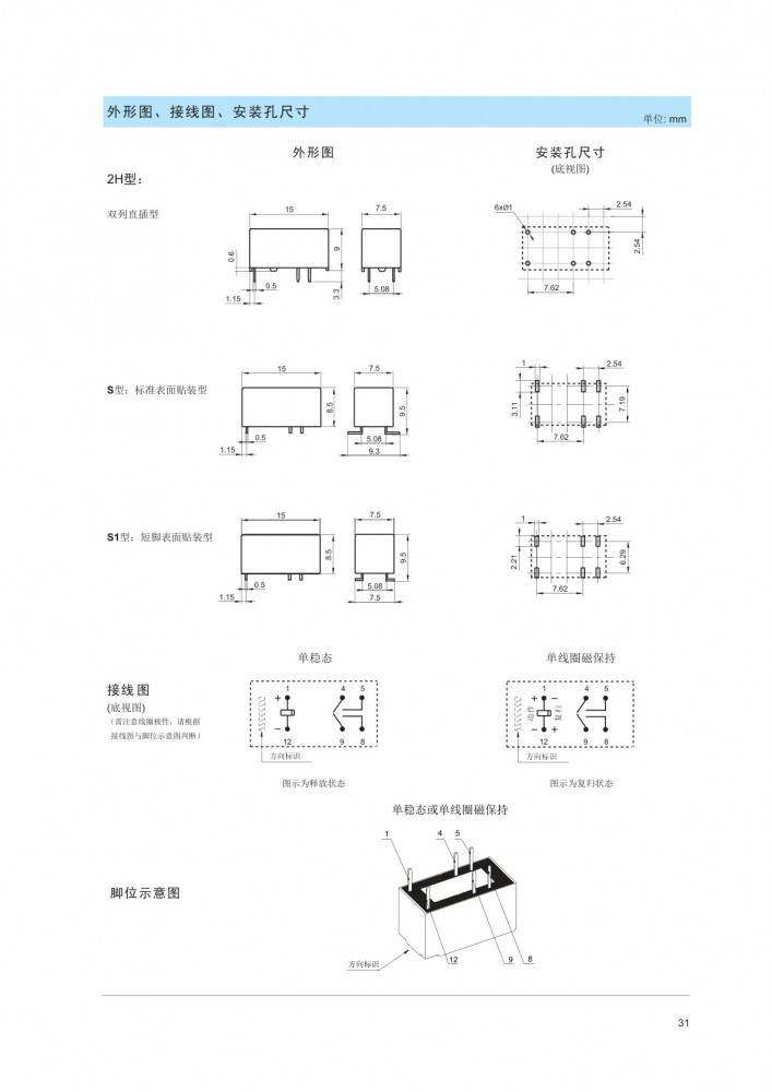 HFD3 datasheet page 4