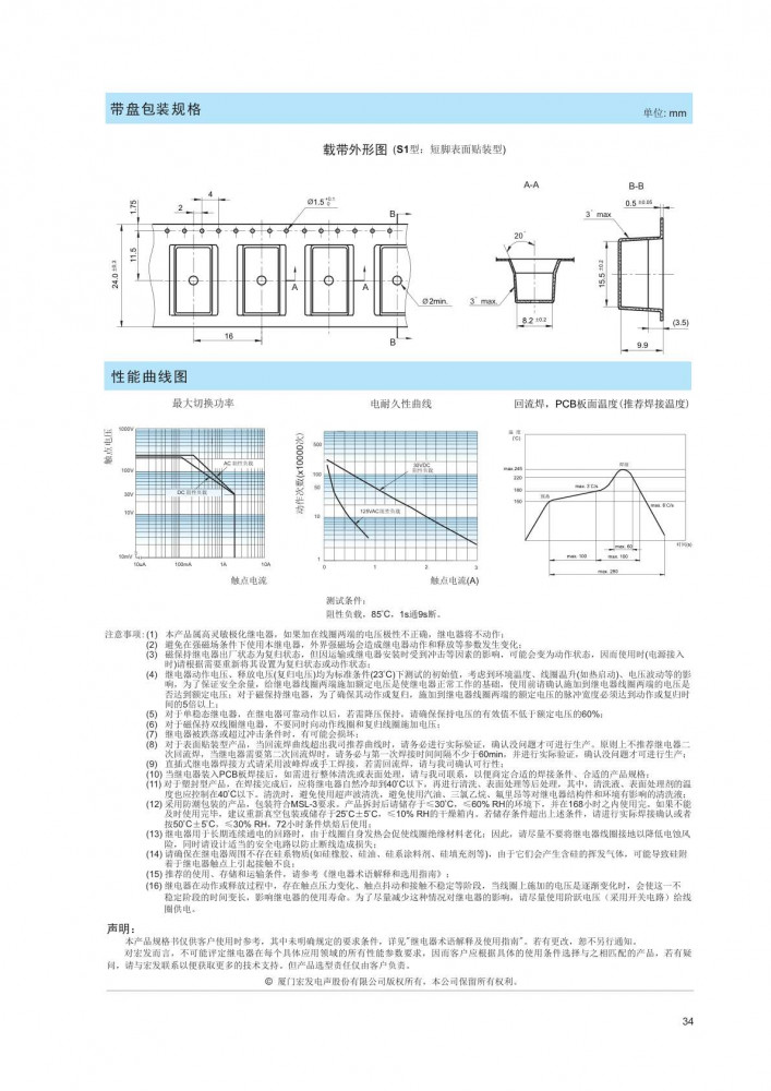HFD3 datasheet page 8