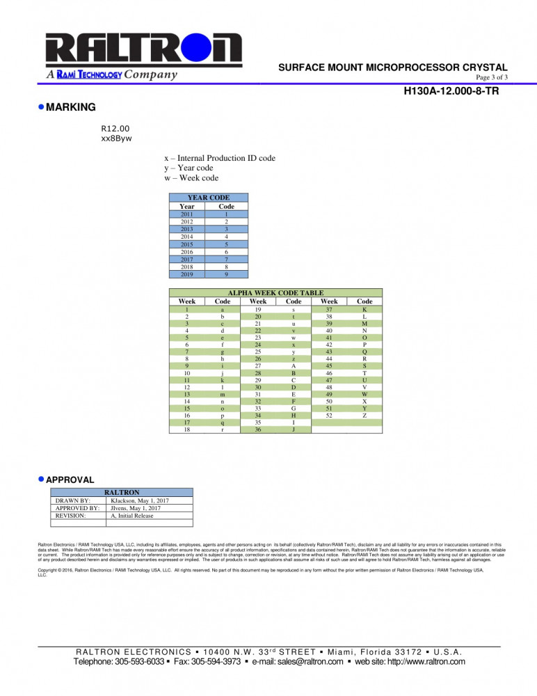 H130A-12.000-8-TR technical document page 3