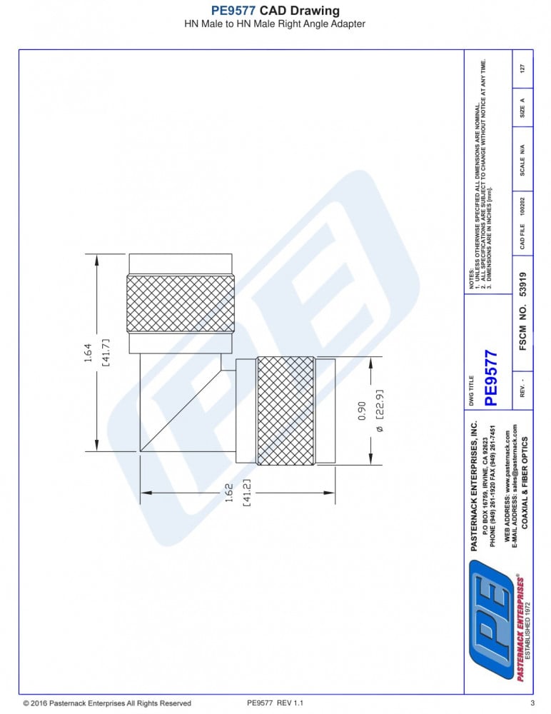 PE9577 technical document page 3