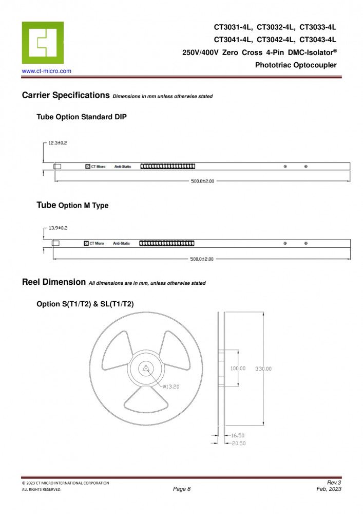 CT3031 datasheet page 8