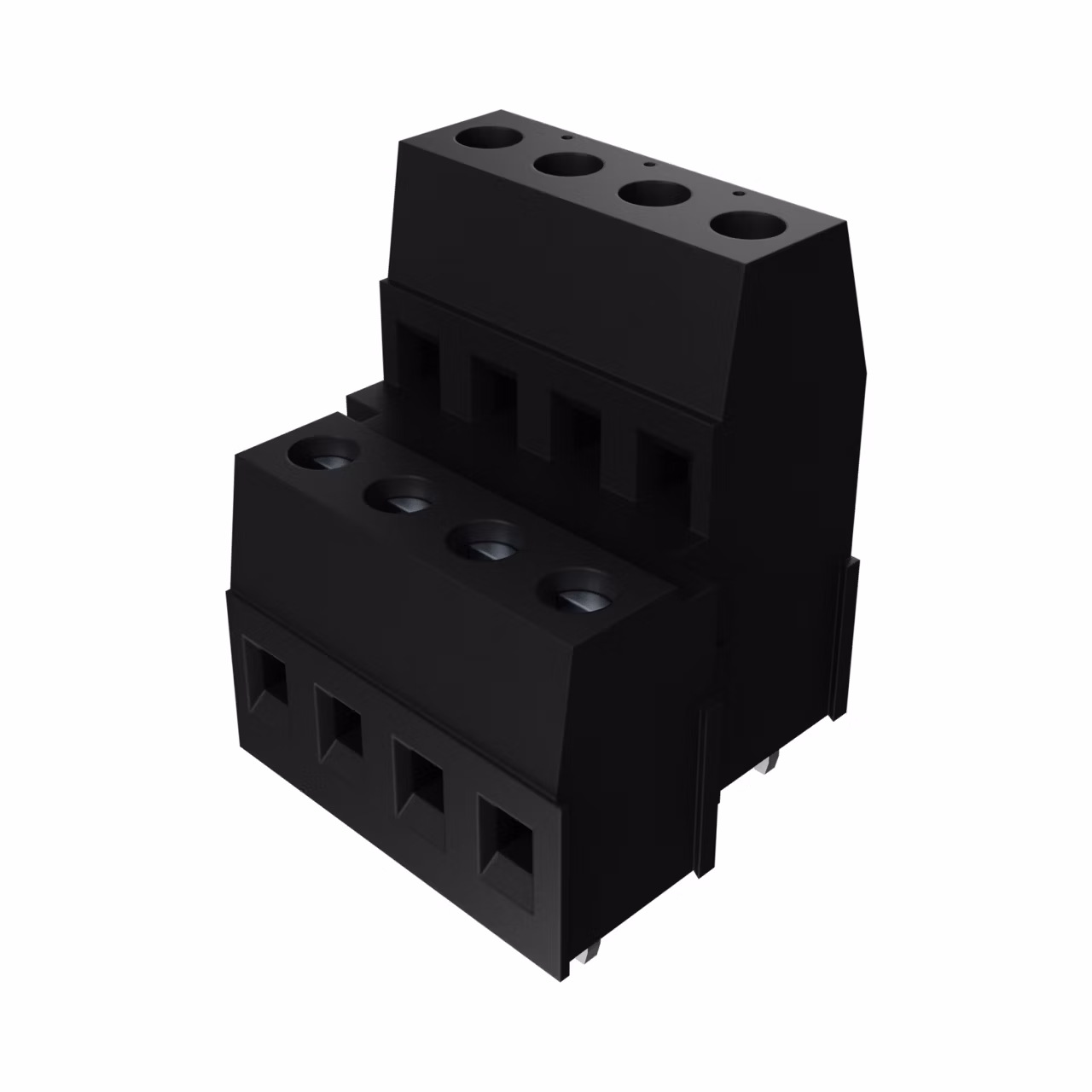 5.00mm Pitch Beau Eurostyle Medium Profile, Two Level Terminal Block, Modular, 8 Circuits for sale
