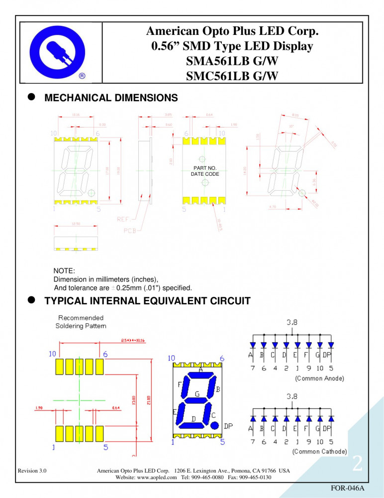 SMC561LB datasheet page 2