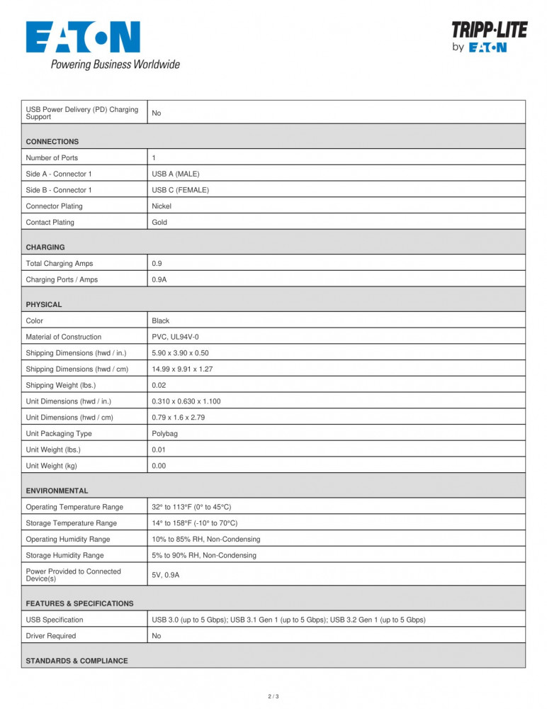 EATON U329-000 documentation page 2