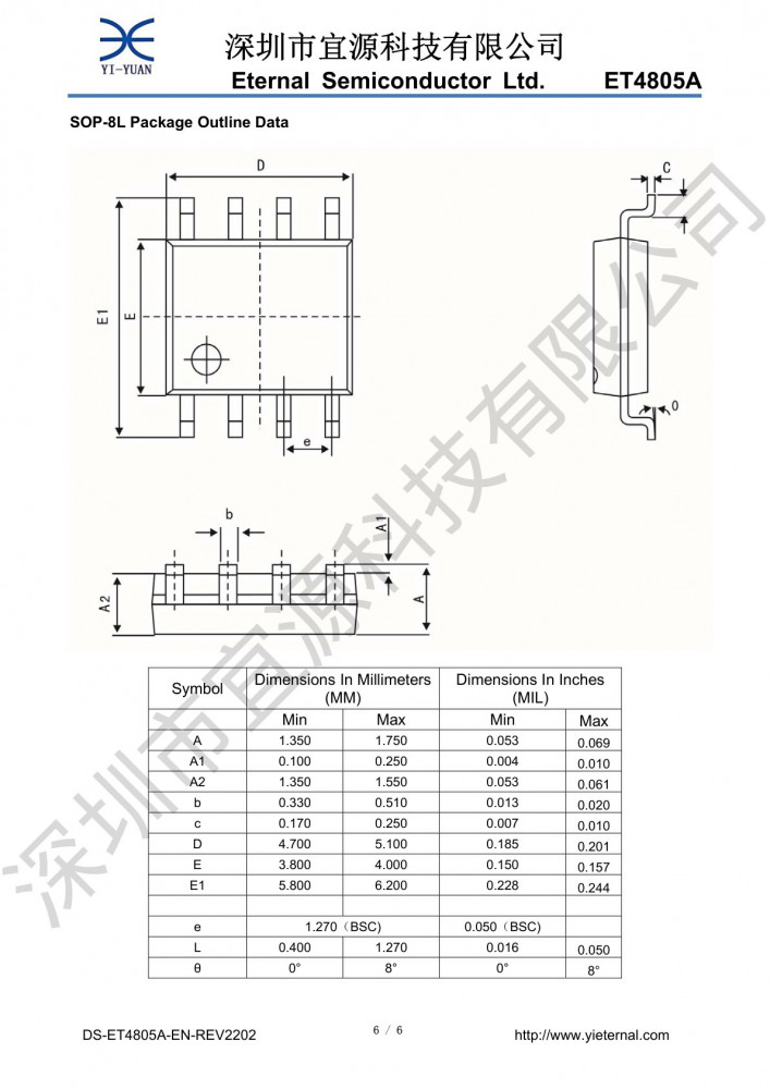 ET4805A datasheet page 6