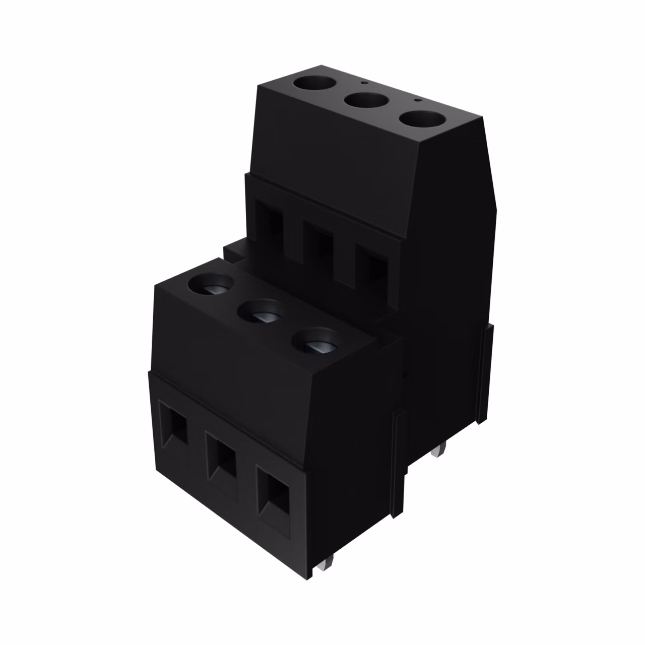 5.00mm Pitch Beau Eurostyle Medium Profile, Two Level Terminal Block, Modular, 6 Circuits for sale