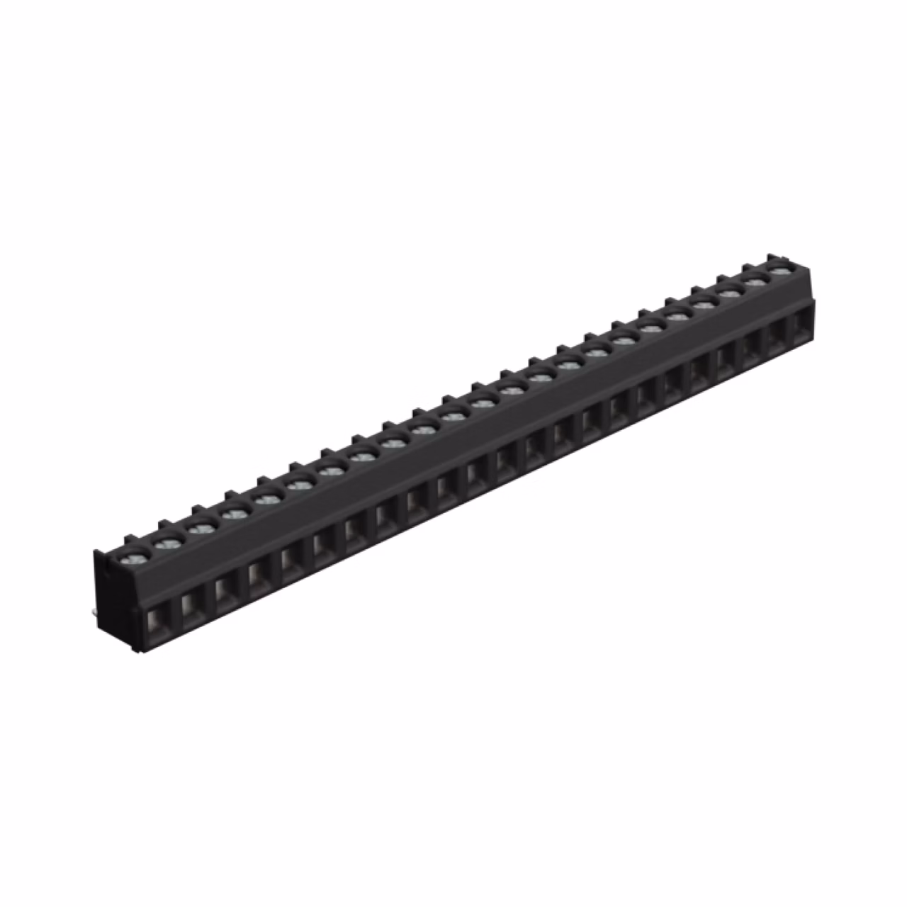 5.00mm Pitch Eurostyle Horizontal Fixed Mount PCB Terminal Block, 23 Circuits for sale