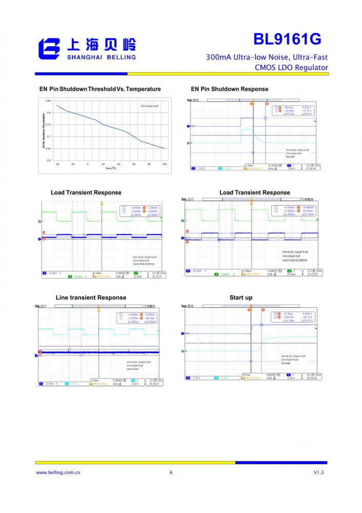 BL9161G datasheet page 6