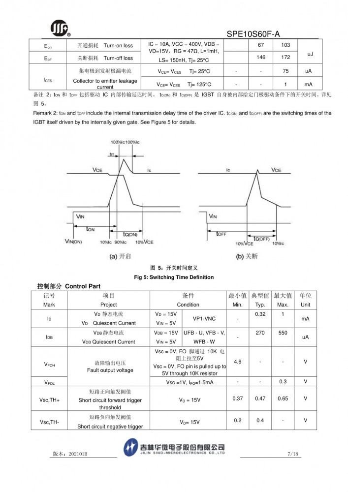 SPE10S60F-A datasheet page 7