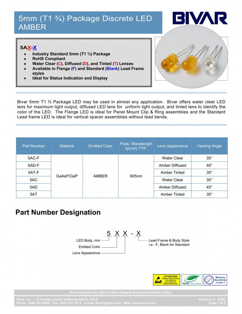 BIVAR 5AD-F datasheet page 1