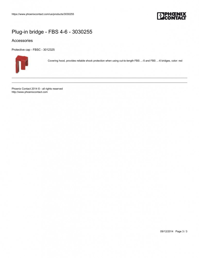 Phoenix Contact 3030255 document page 3