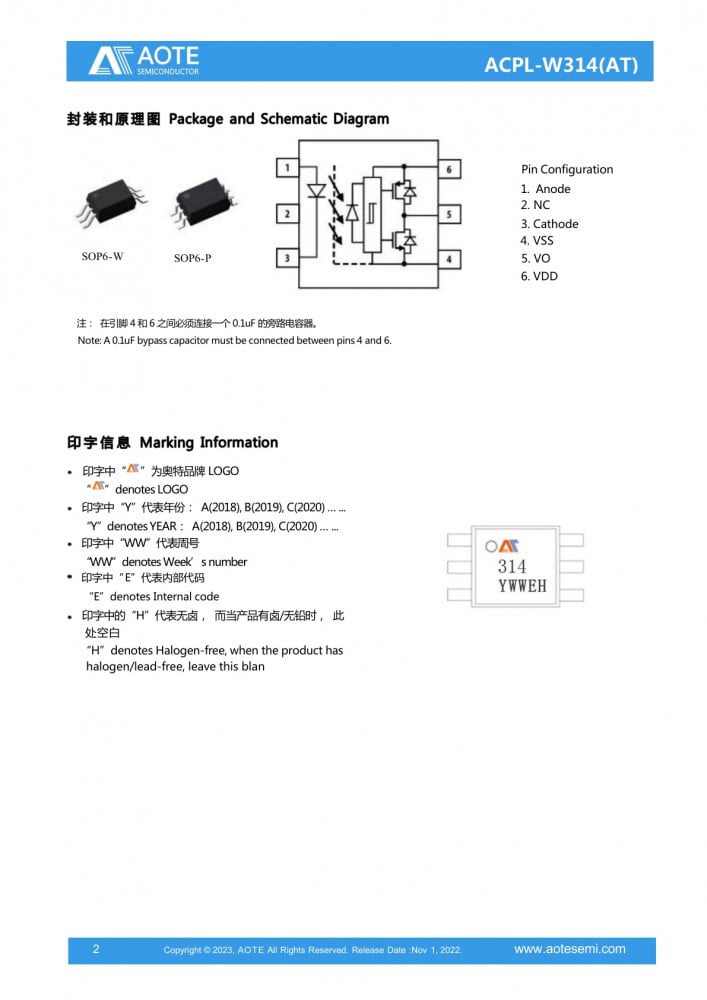 ACPL-W314(AT) datasheet page 3
