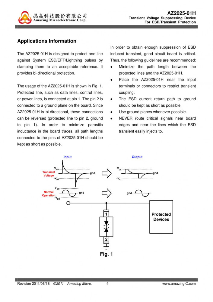 AZ2025-01H datasheet page 4