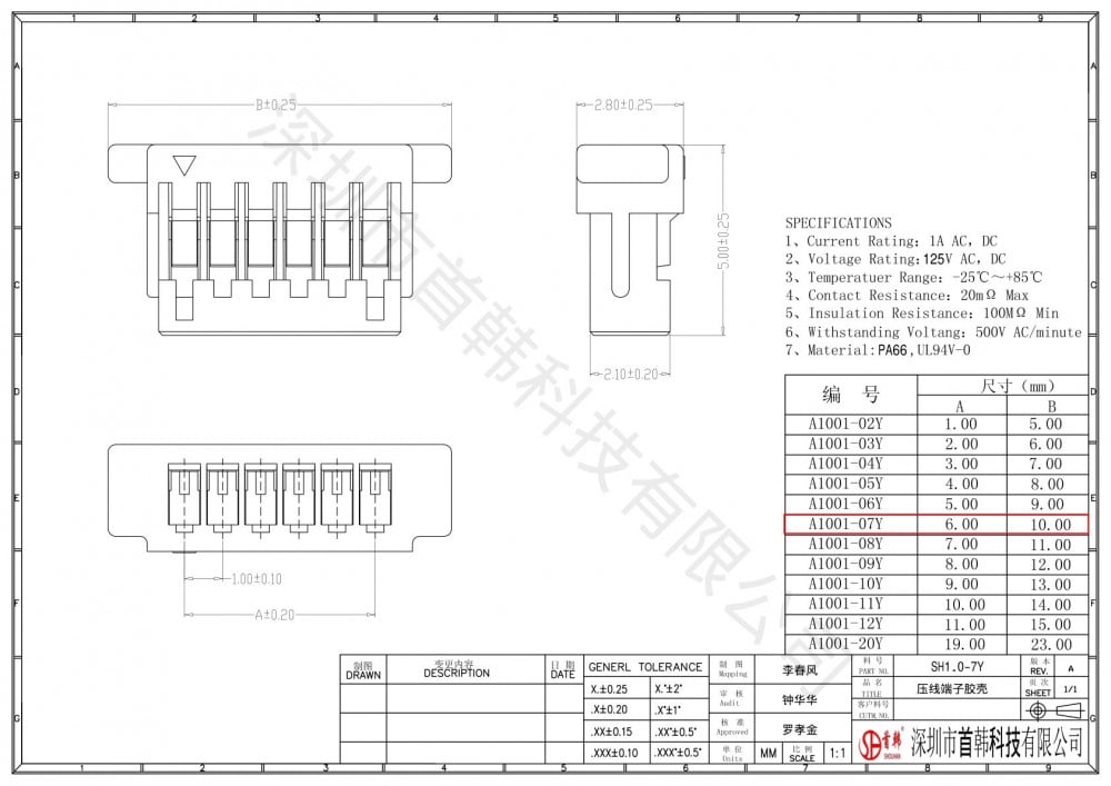 SH1.0-7Y document page 1