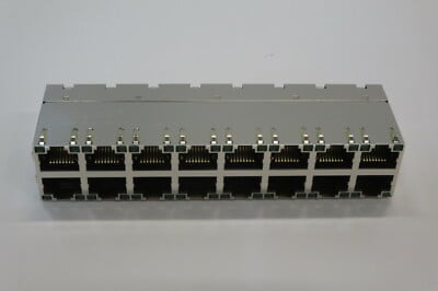 Bel Fuse 0879-2C4R-54 Modular Ethernet Connector Jack