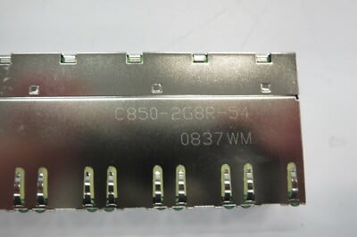 Bel Fuse C850-2G8R-54 Modular Ethernet Connector Jack for sale