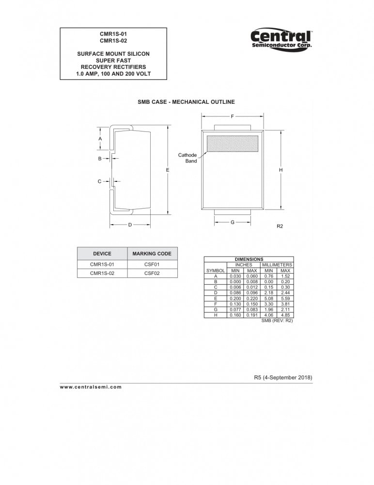 CMR1S-02 datasheet page 2