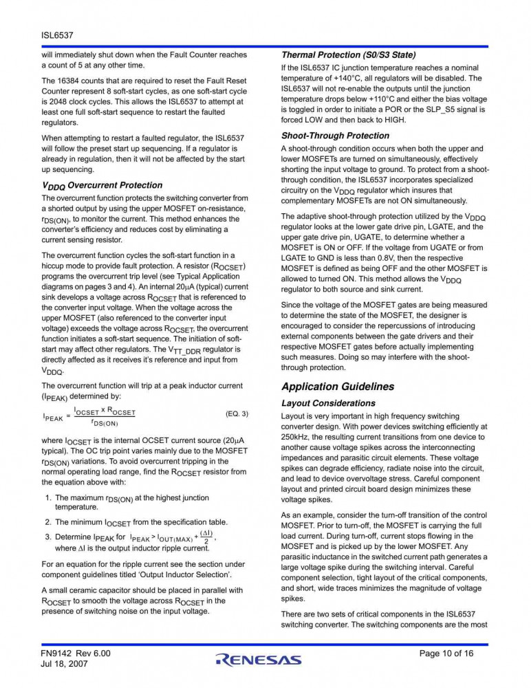 ISL6537 document page 10